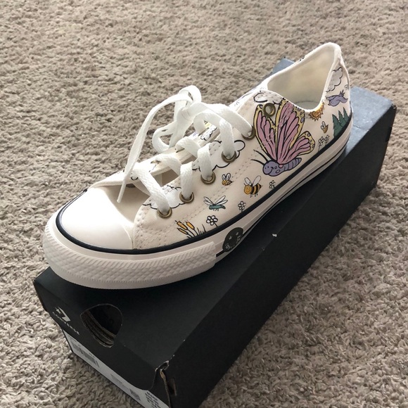 Converse | Shoes | Butterfly Converse | Poshmark